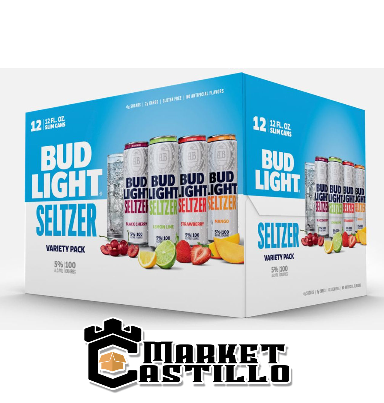 Bug Light Seltzer 12 Pack – Castillo Market