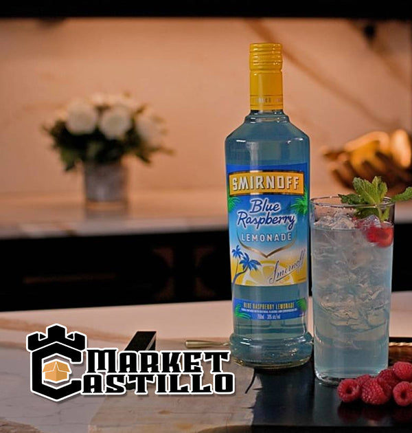 SMIRNOFF BLUE RASPBERRY LEMONADE 750 ML – Castillo Market