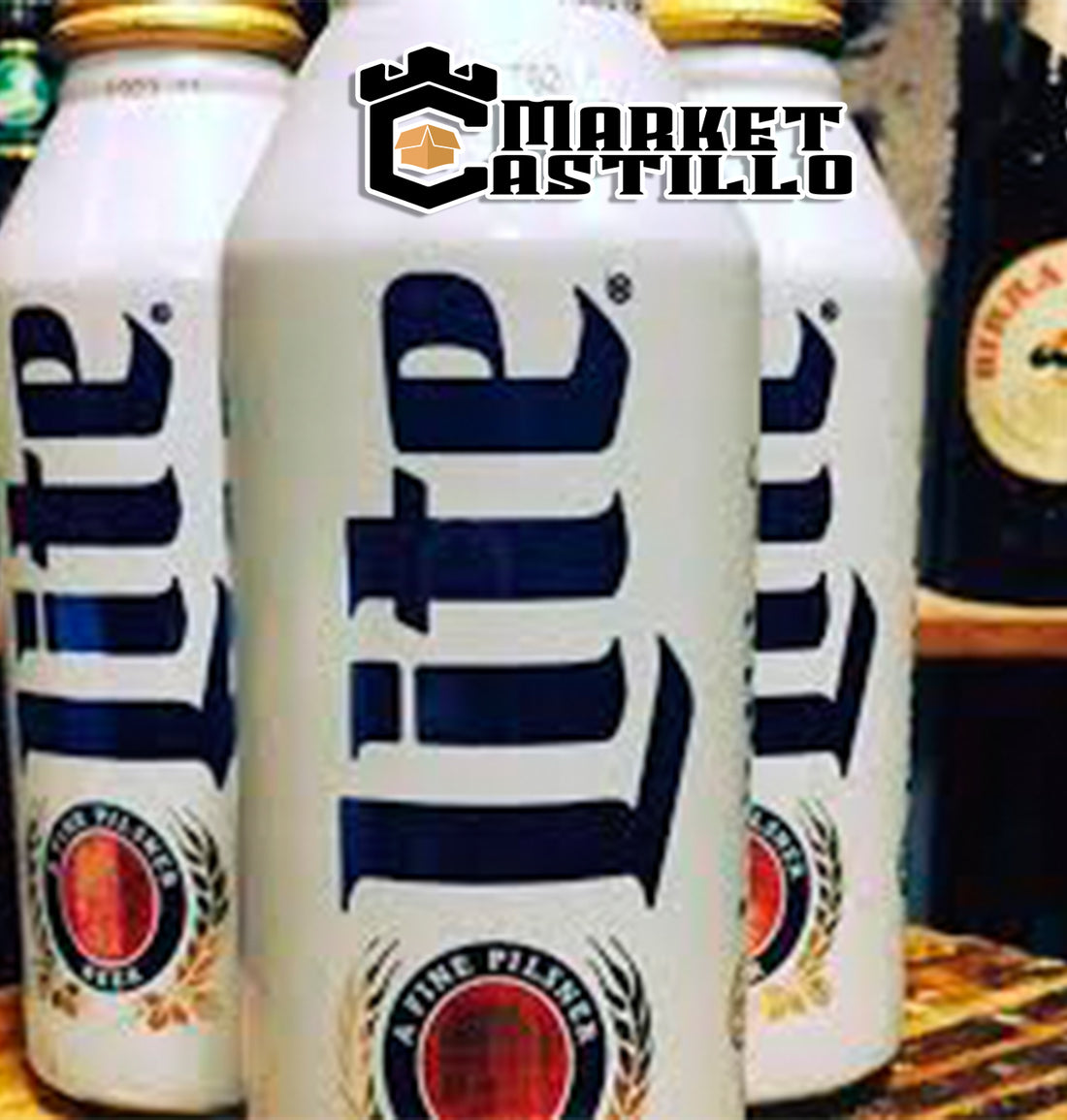 Miller lite botella de aluminio 15 pack – Castillo Market