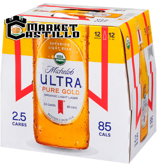 Michelob Ultra Pure Gold 12 Pack – Castillo Market