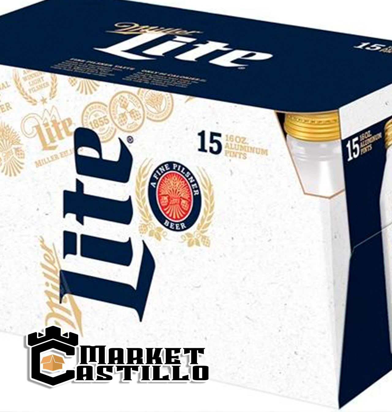 Miller lite botella de aluminio 15 pack – Castillo Market